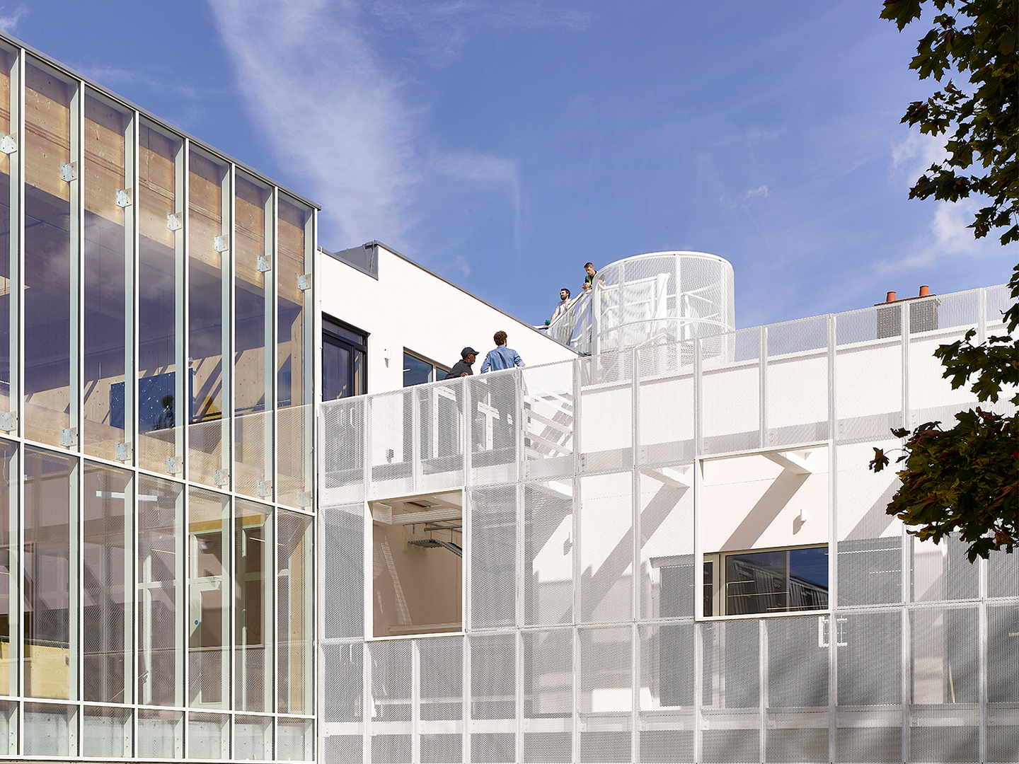 The Observatory Block Graveney School - New London Architecture