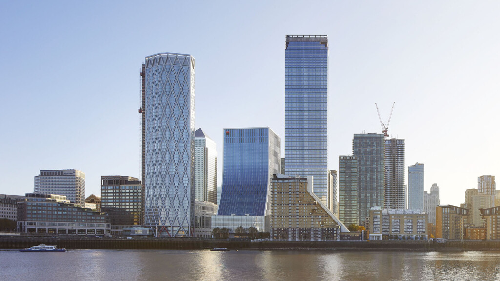 One & Five Bank Street - New London Architecture