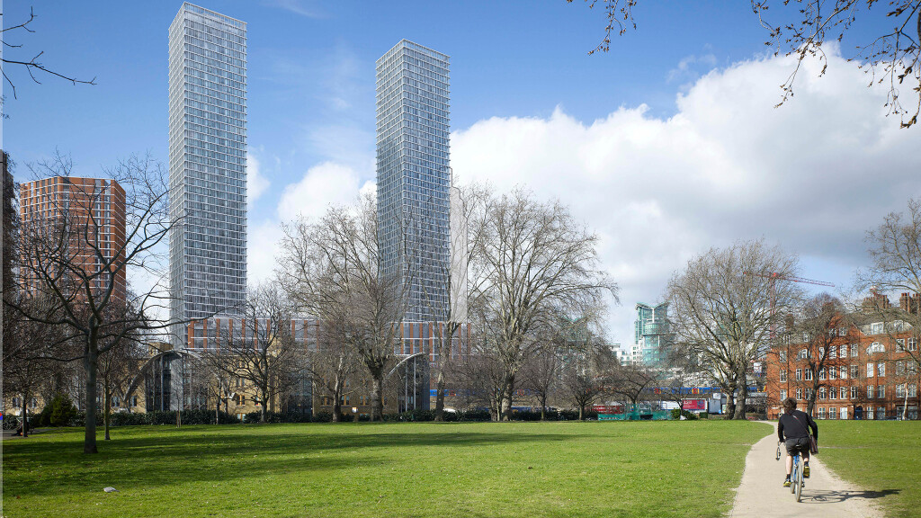 Vauxhall Square - Tall Buildings - New London Architecture