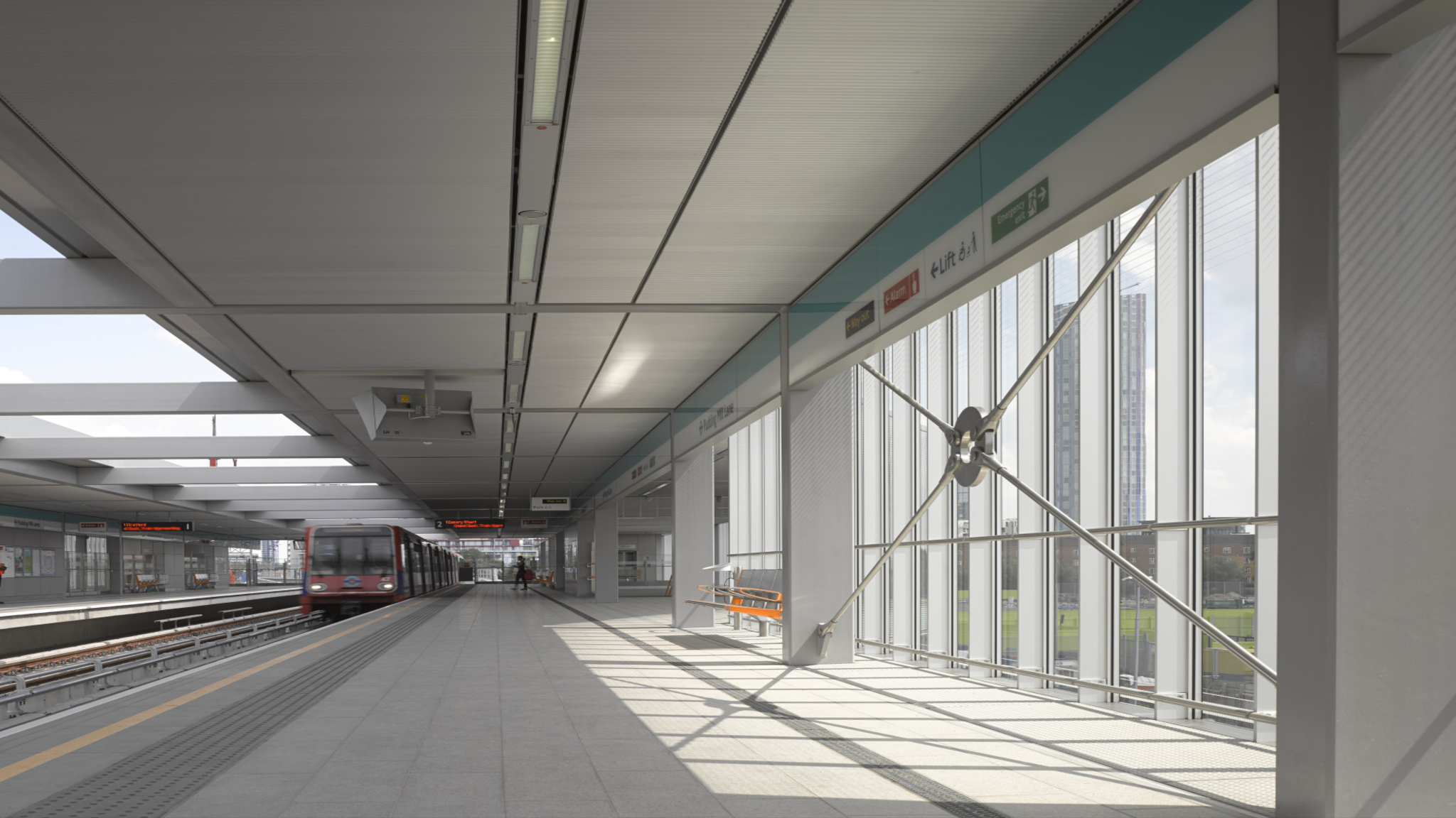 Pudding Mill Lane DLR Station - New London Architecture