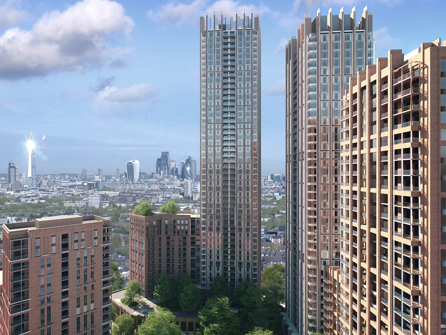 Ruby Triangle - New London Architecture