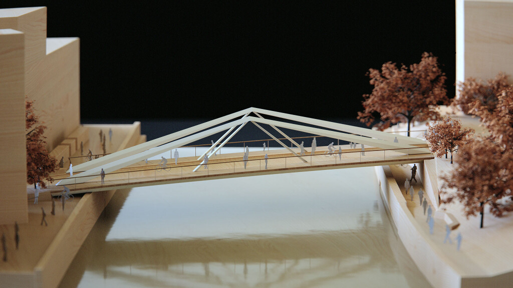 The Triangle Bridge - New London Architecture