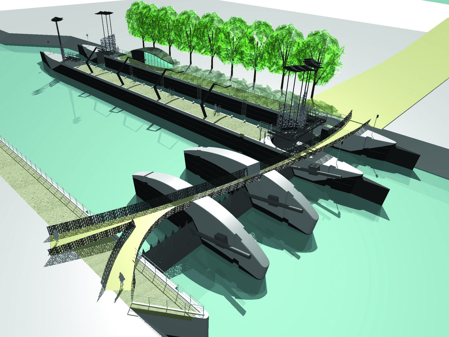 Three Mills Lock - New London Architecture