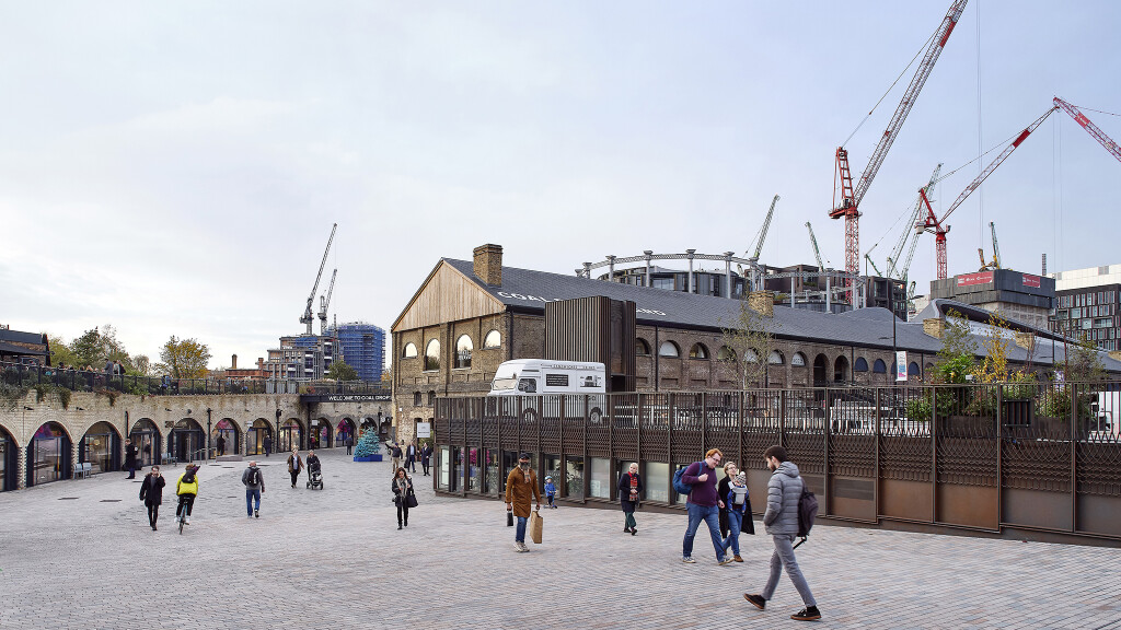 Granary Square Pavilion - New London Architecture