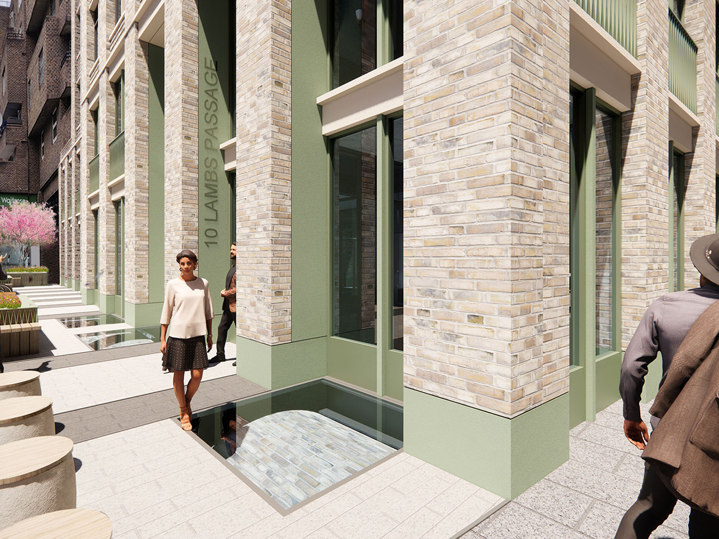 Lamb's Passage - New London Architecture