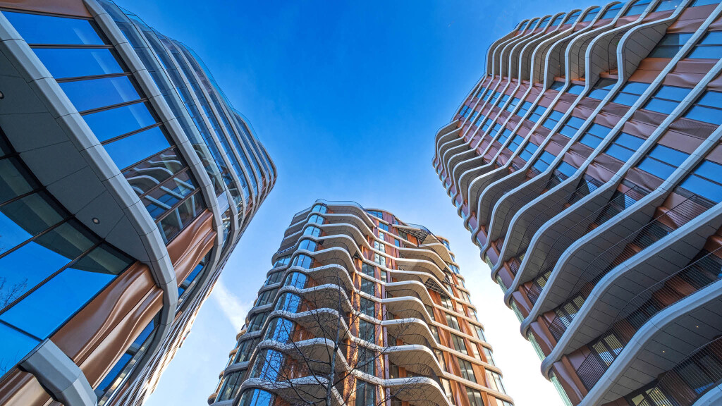 Triptych Bankside - New London Architecture