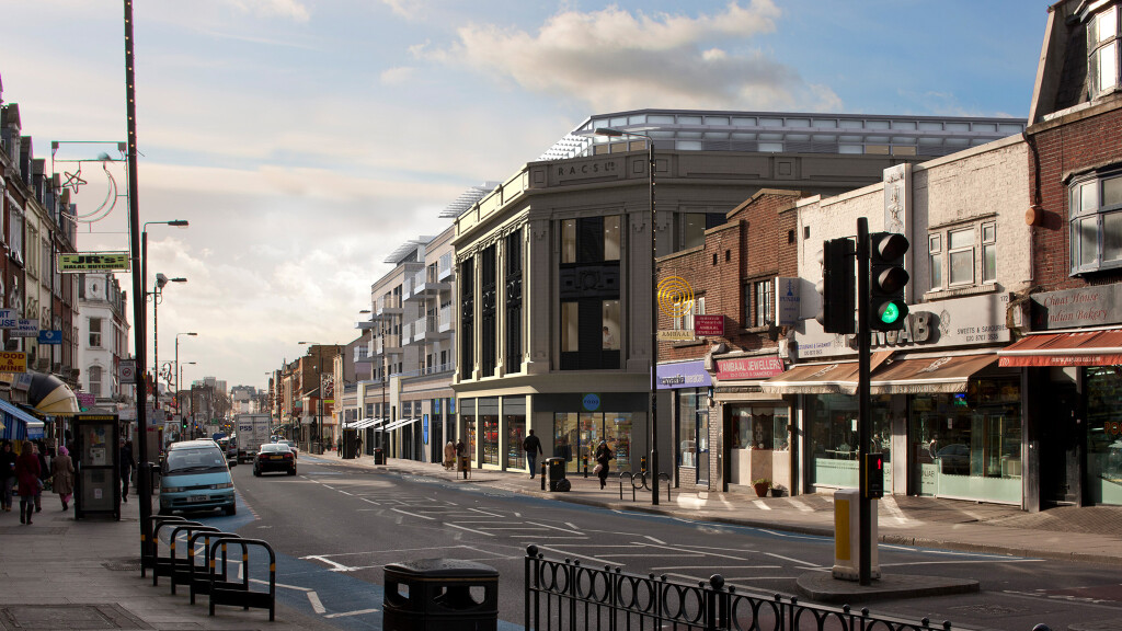 RACS Redevelopment, Upper Tooting Road - New London Architecture