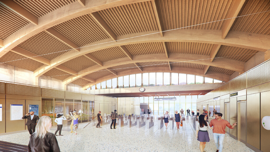 Colindale Station Upgrade - New London Architecture
