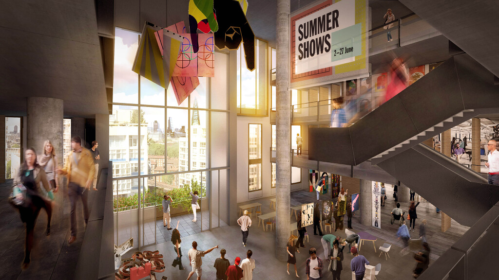 London College of Communication, UAL - New London Architecture