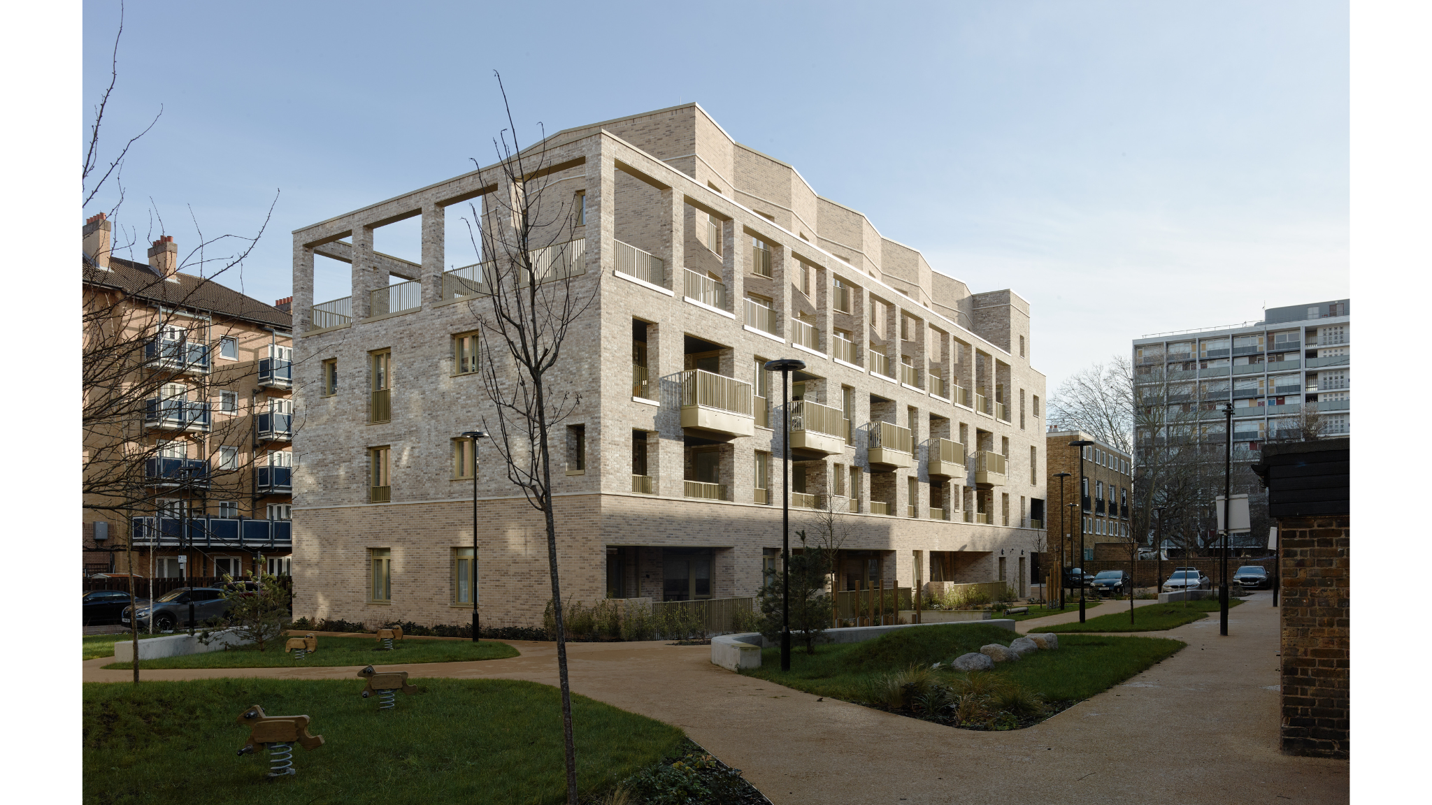 Bancroft Estate and Wickford Street - New London Architecture