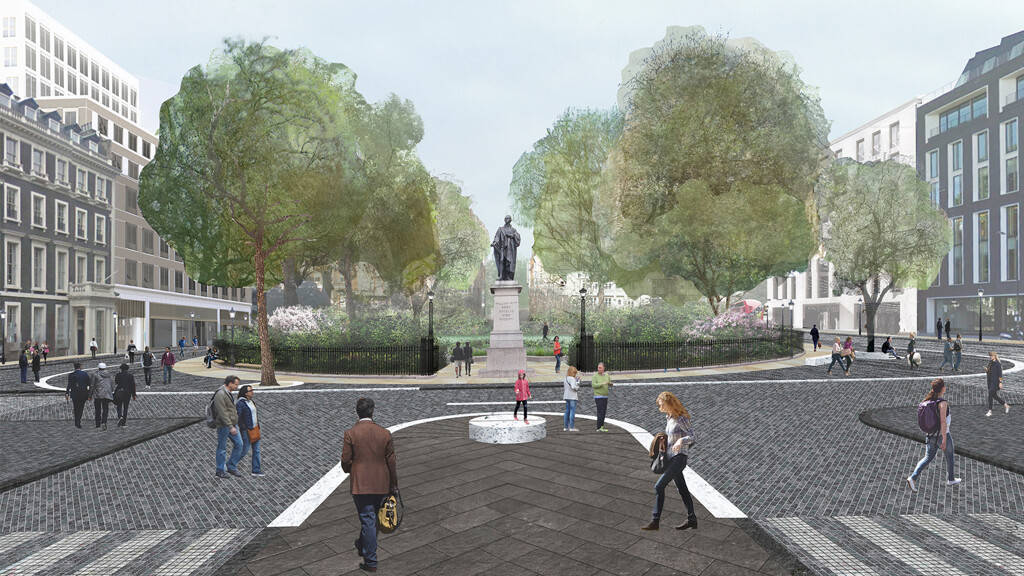 Hanover Square Public Realm Improvement Scheme - New London Architecture
