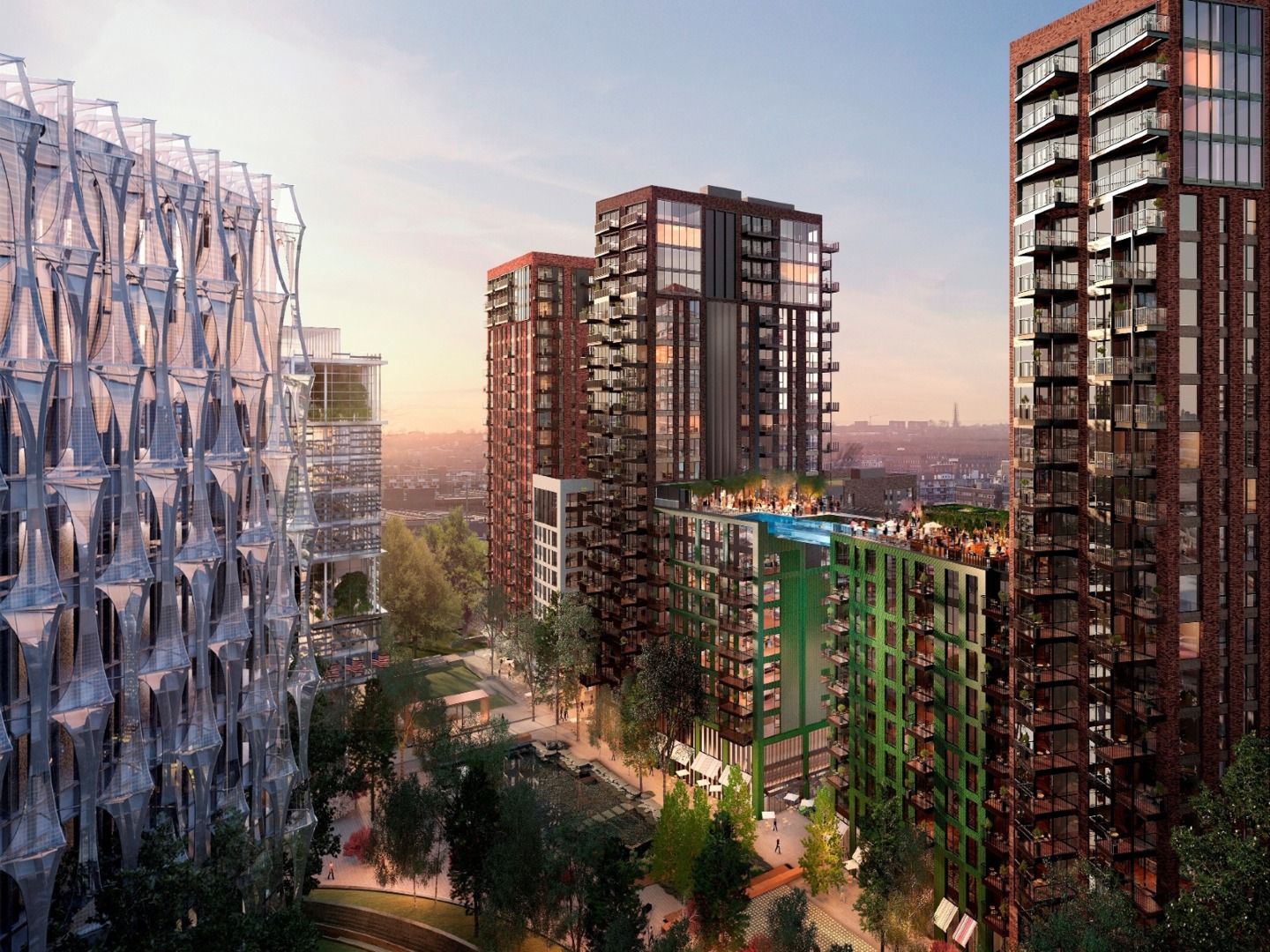 Embassy Gardens - New London Architecture